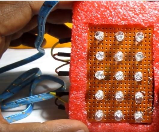 Arduino 5x3 Led Matrix To Run Alphabets 4 Steps Instructables