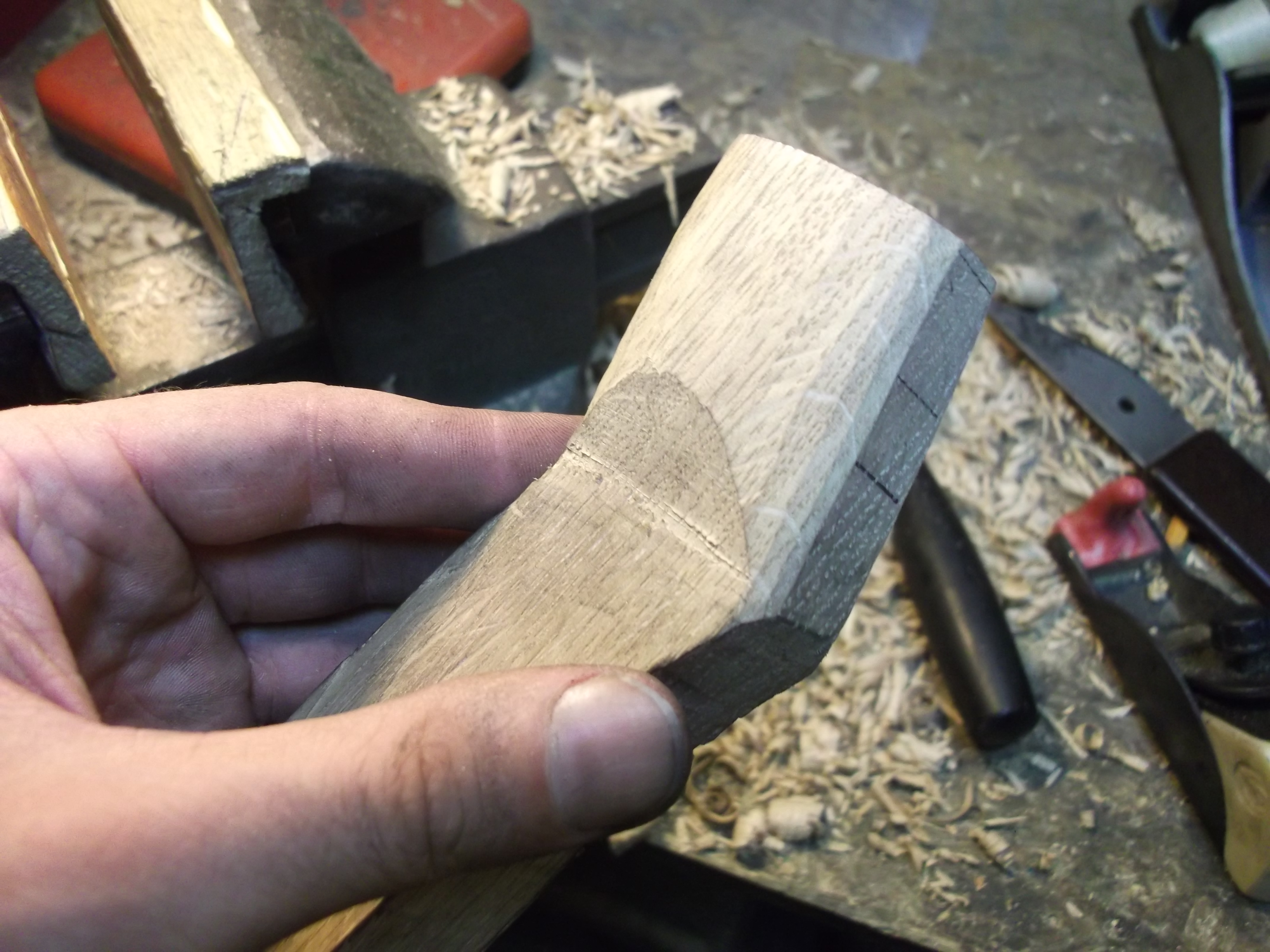 Adze From Broken Hammer Head (no Forging) : 29 Steps (with Pictures ...