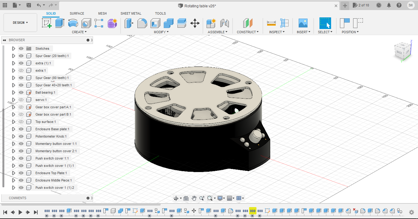 Electronic Turntable With Perfectly Over Engineered Design : 26 Steps ...