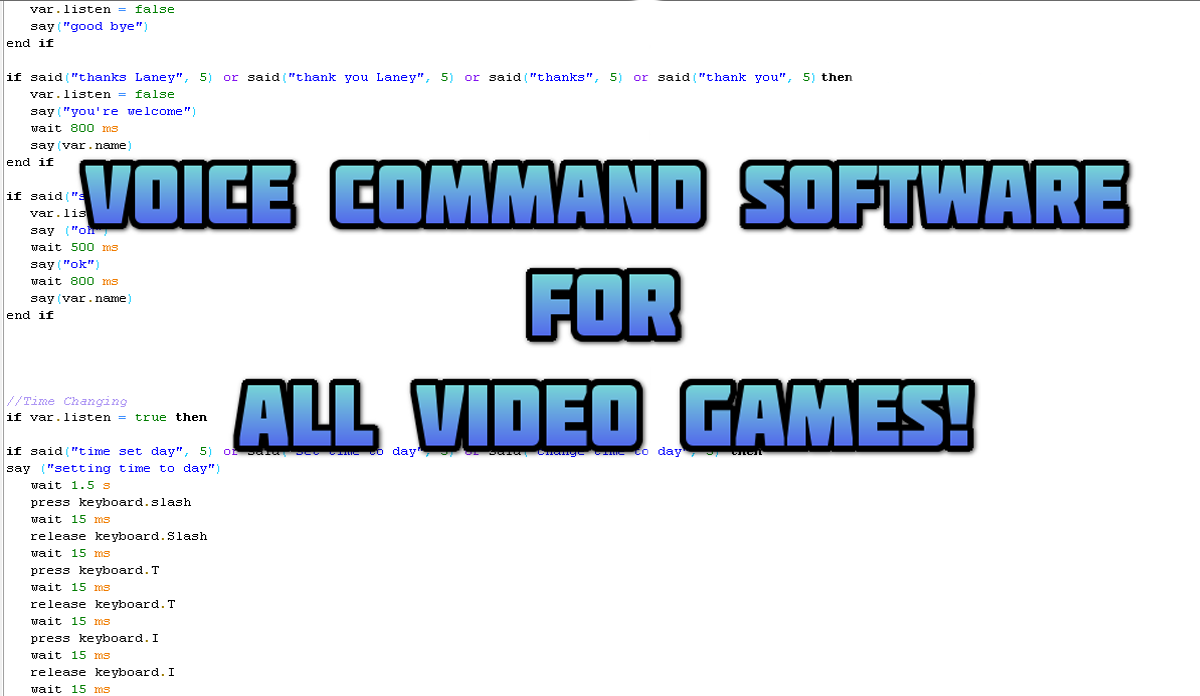 Voice Command Software for Video Games! : 3 Steps - Instructables