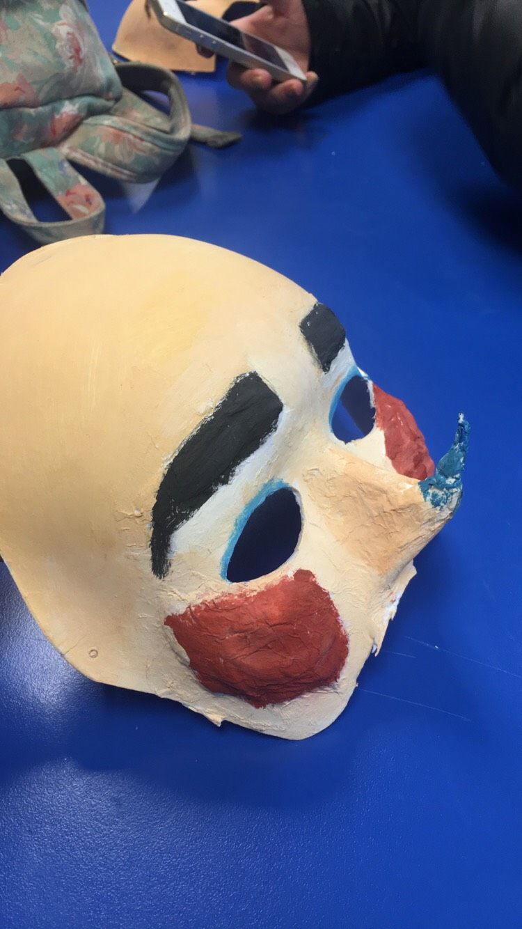 Chorus Mask for the Play 'Medea' : 7 Steps - Instructables