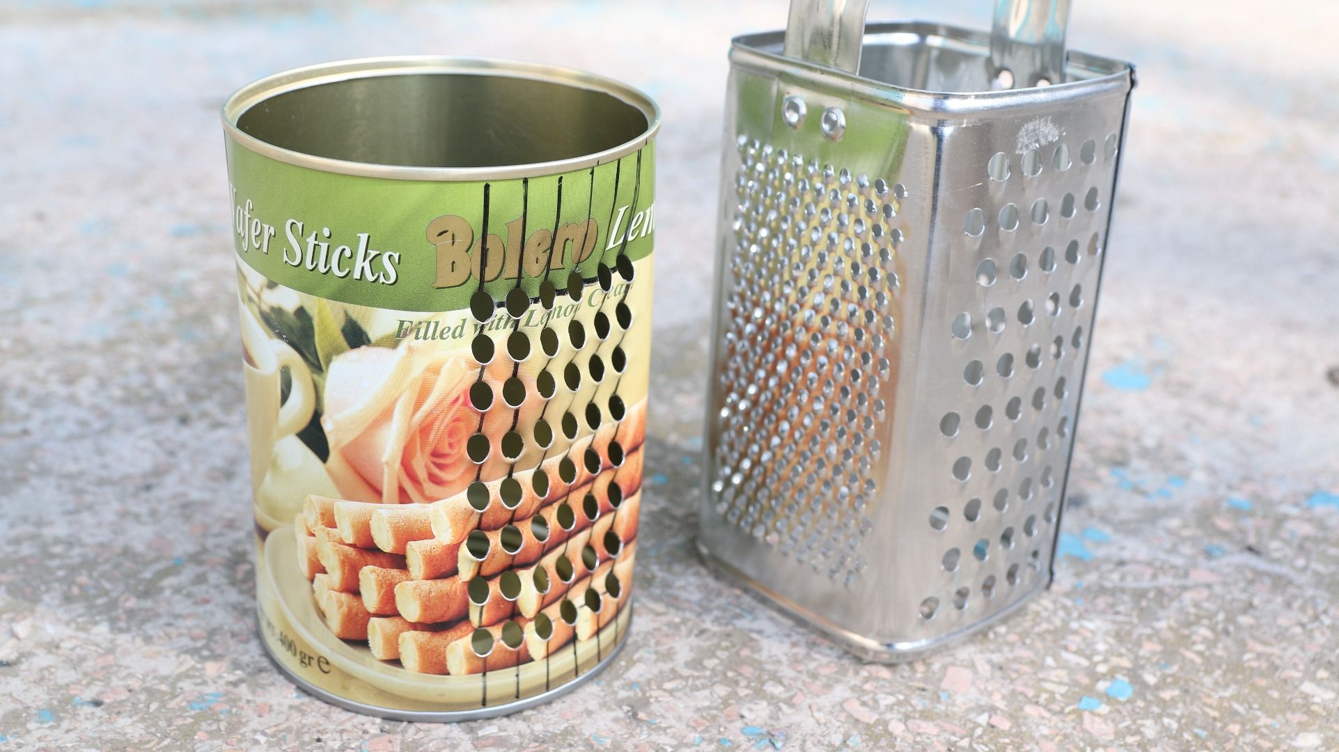 How to Make a Grater From a Tin - Instructables