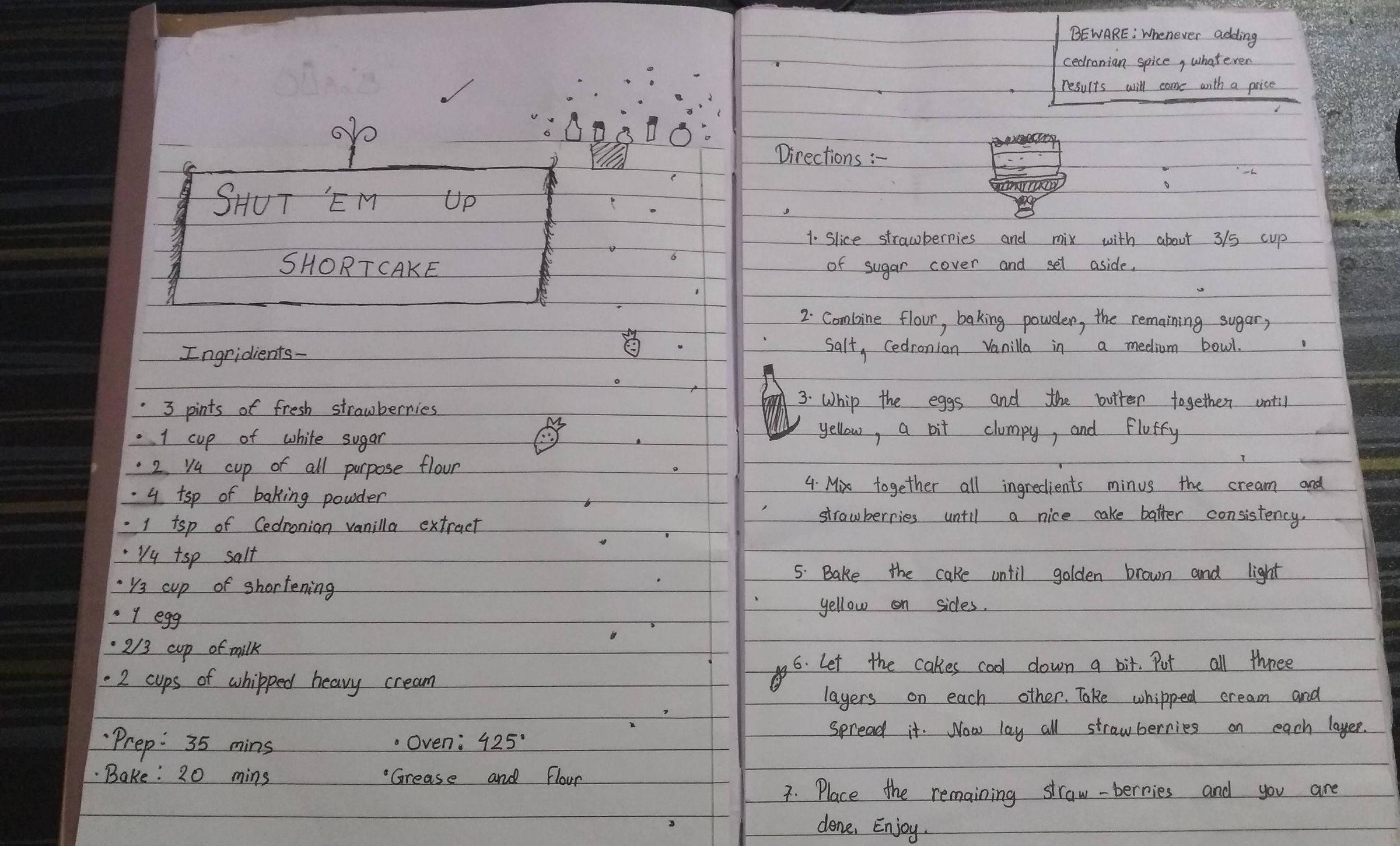 Fanmade Magical Cookbook - Inspired by JUST ADD MAGIC (JAM) : 8 Steps ...