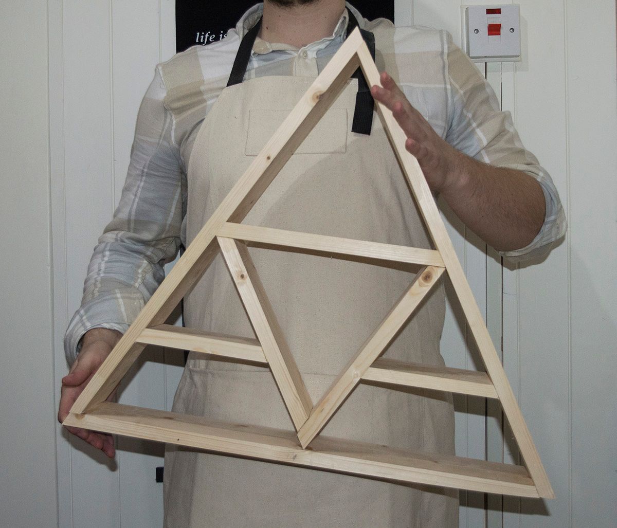 Easy Triangle Shelf : 4 Steps (with Pictures) - Instructables