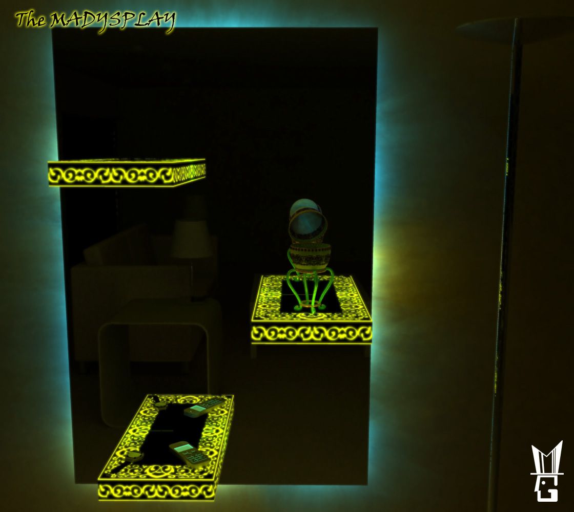 How to Make a TRON Style Lamp: the MADYLIGHT : 18 Steps (with Pictures ...