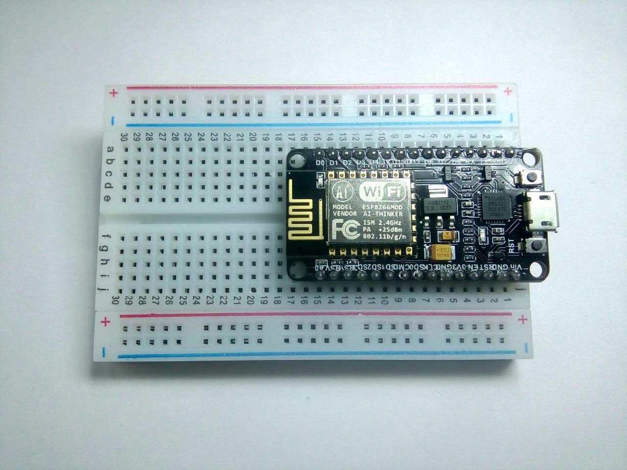 Interface Force Sensitive Resistor to Fade an LED Using NodeMCU : 5 ...