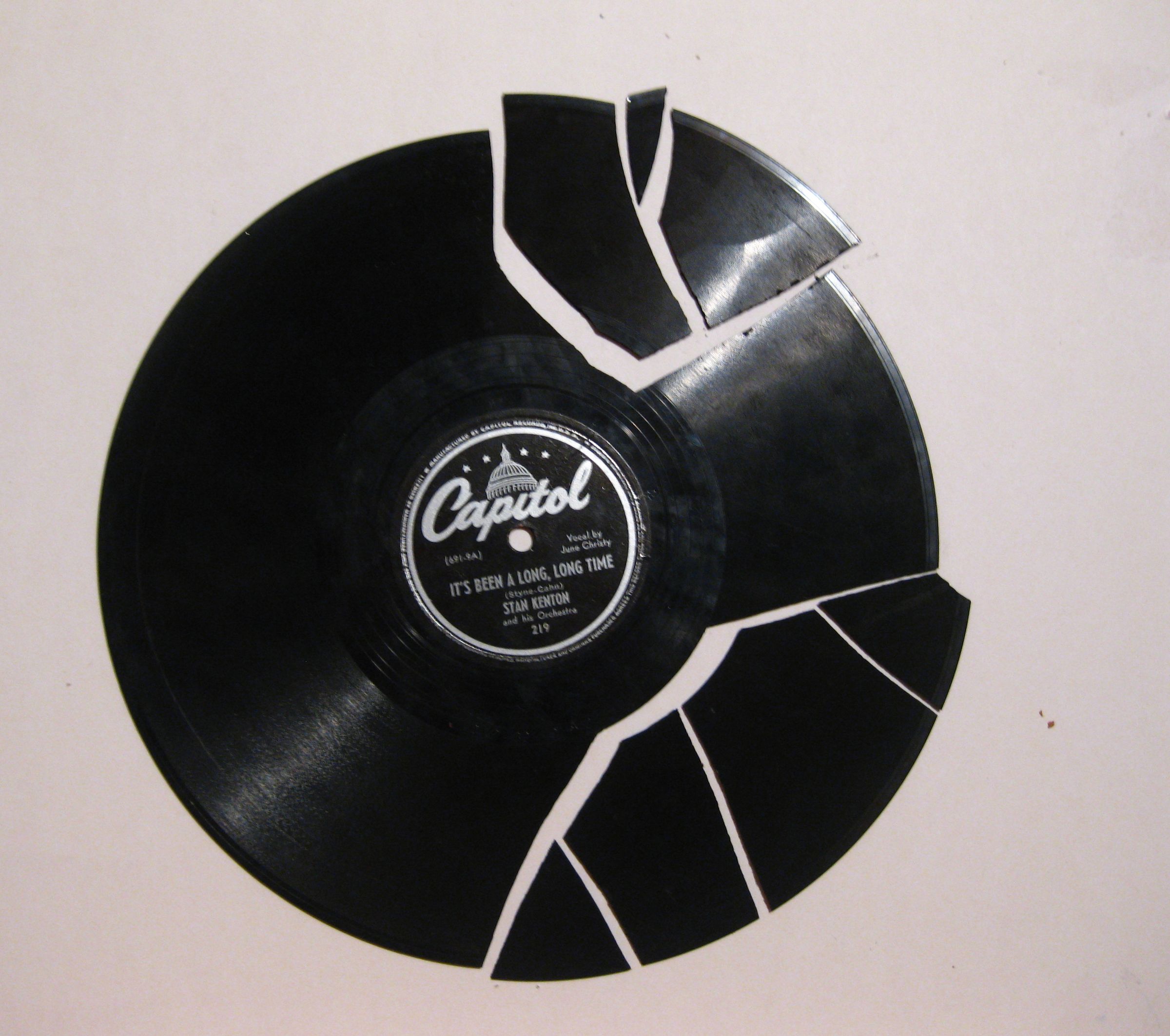 Broken Record = Easy Art! : 5 Steps - Instructables