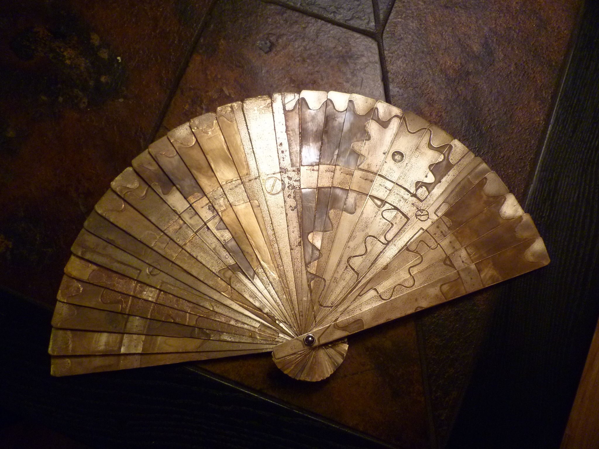 Folding Brass Fan With Etched Designs : 6 Steps (with Pictures ...