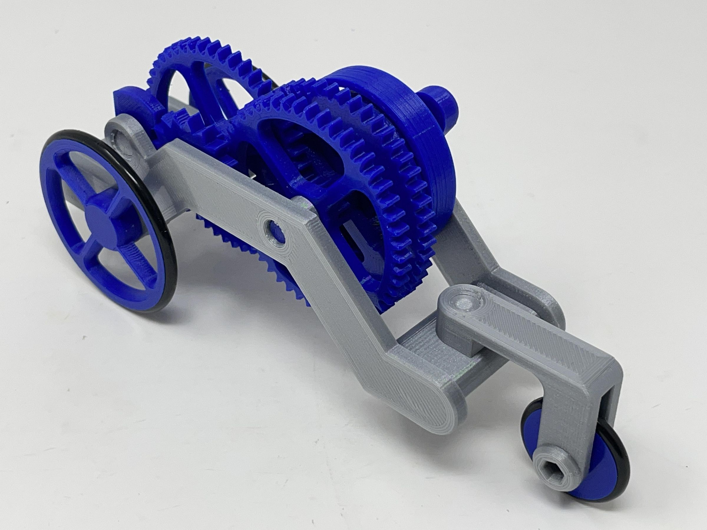 A 3D Printed Windup Car Using a "Runaway Escapement" Speed Regulator ...