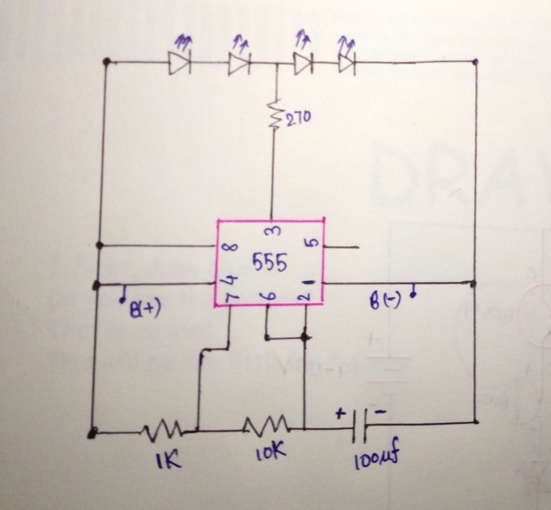 How to Make Double LED Blinker Circuit on PCB : 11 Steps - Instructables
