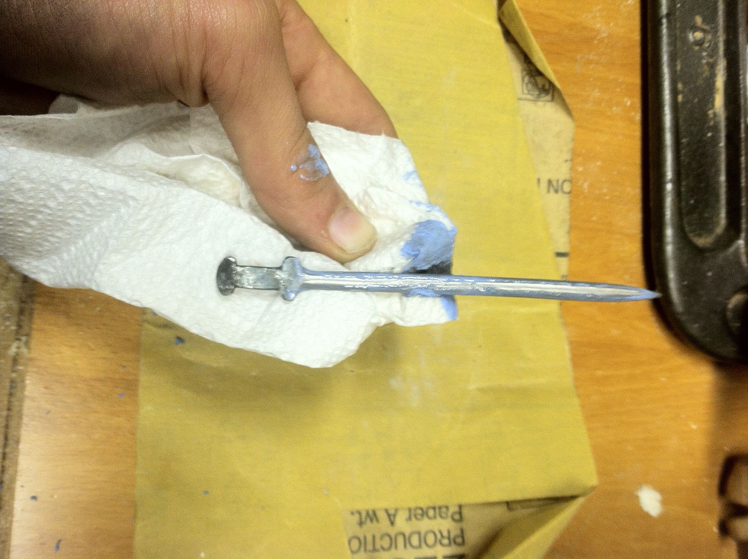 Mini Sword Made From Nail : 6 Steps (with Pictures) - Instructables