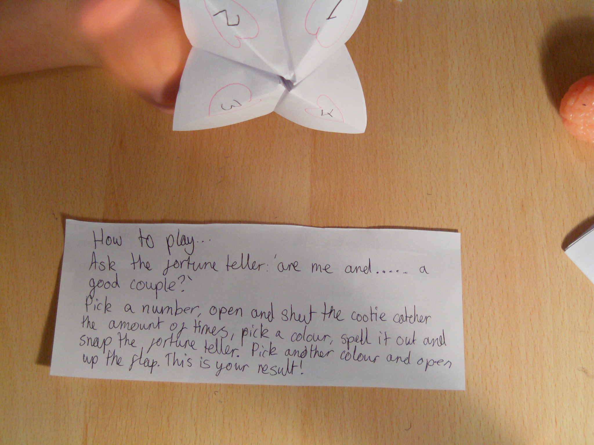 A Valentines Fortune Teller-are They the One for Me? : 10 Steps ...