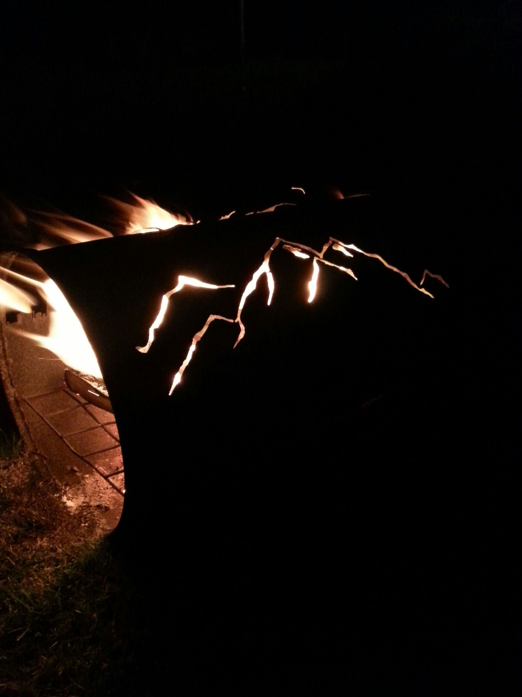 Oil Drum Garden Fire Pit With a Skyline..!! : 10 Steps (with Pictures ...