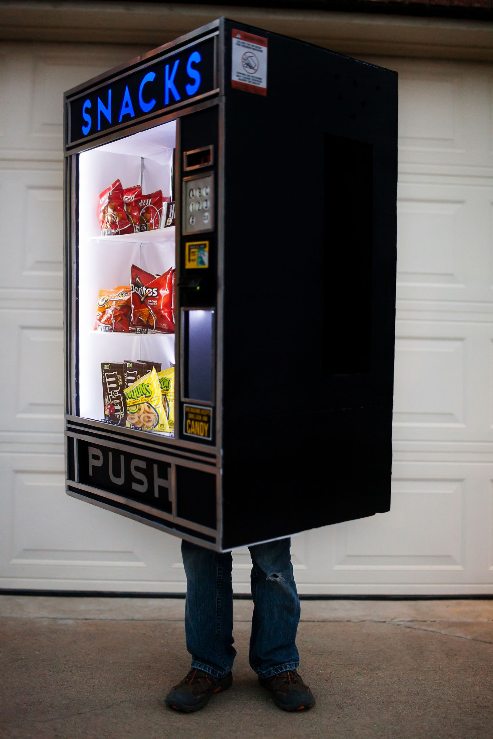 Vending Machine Costume With Working Lights : 7 Steps (with Pictures ...