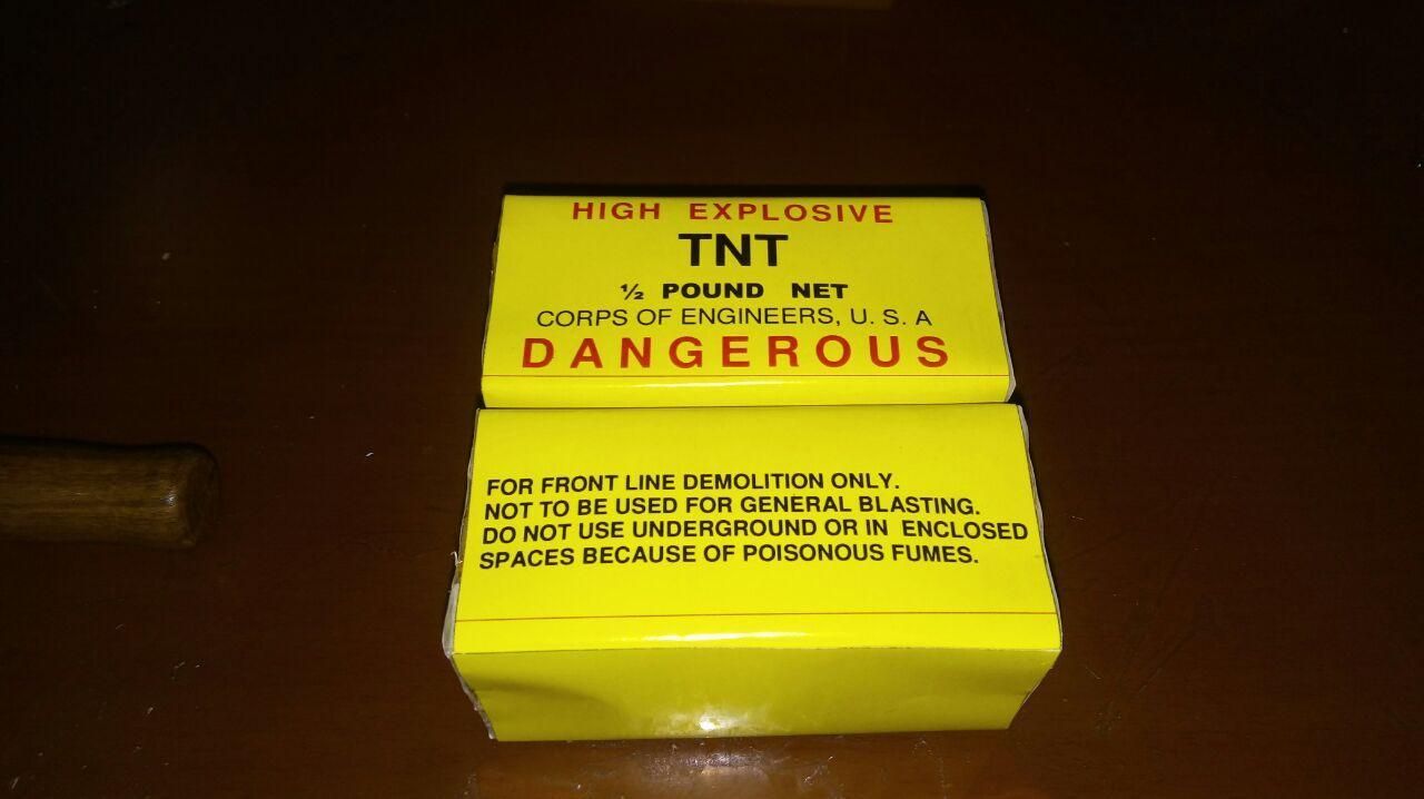WW2 -1/2 Pound TNT Charge Prop : 4 Steps - Instructables