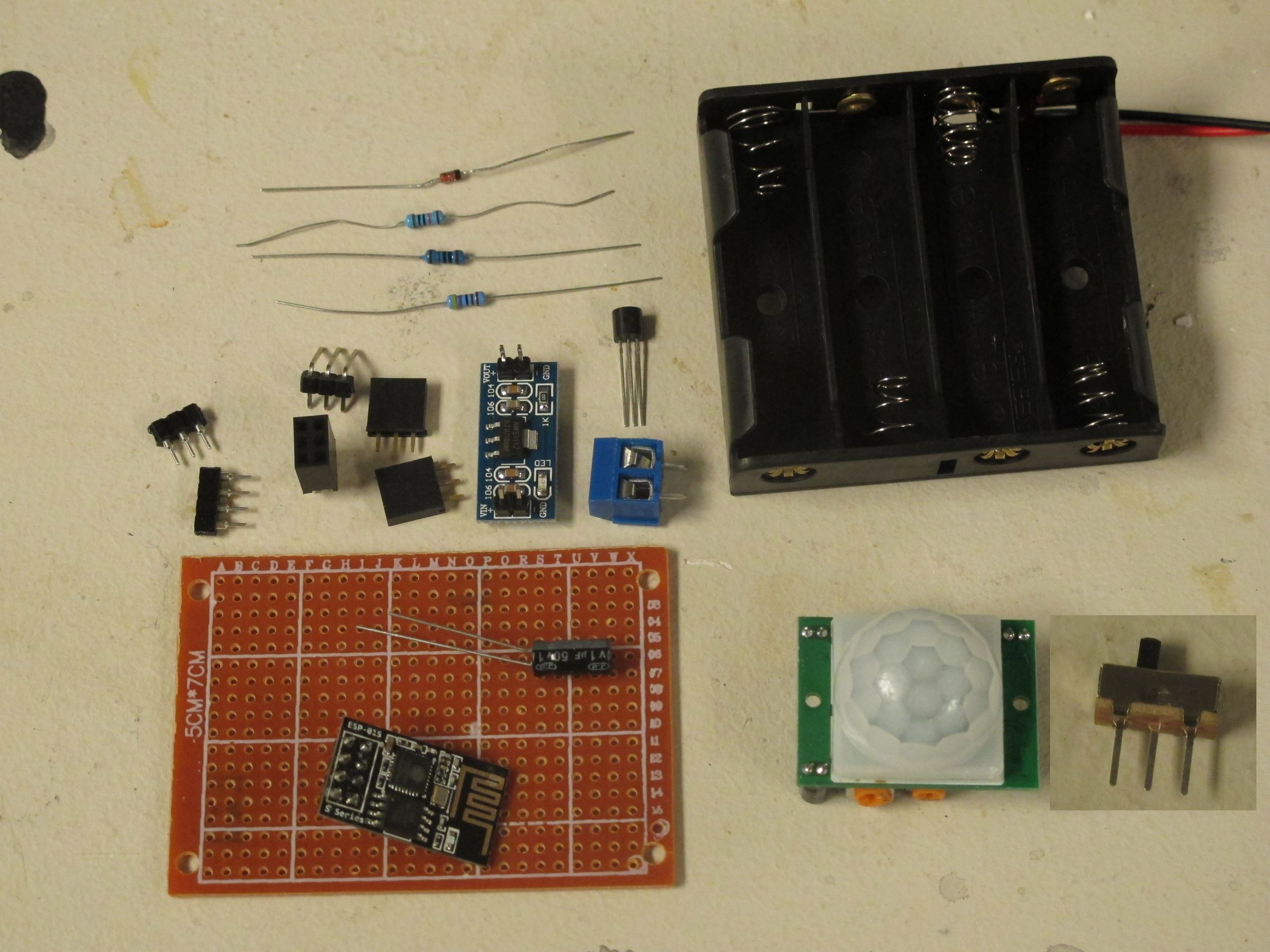 ESP-01 Motion Sensor With Deep Sleep : 5 Steps - Instructables
