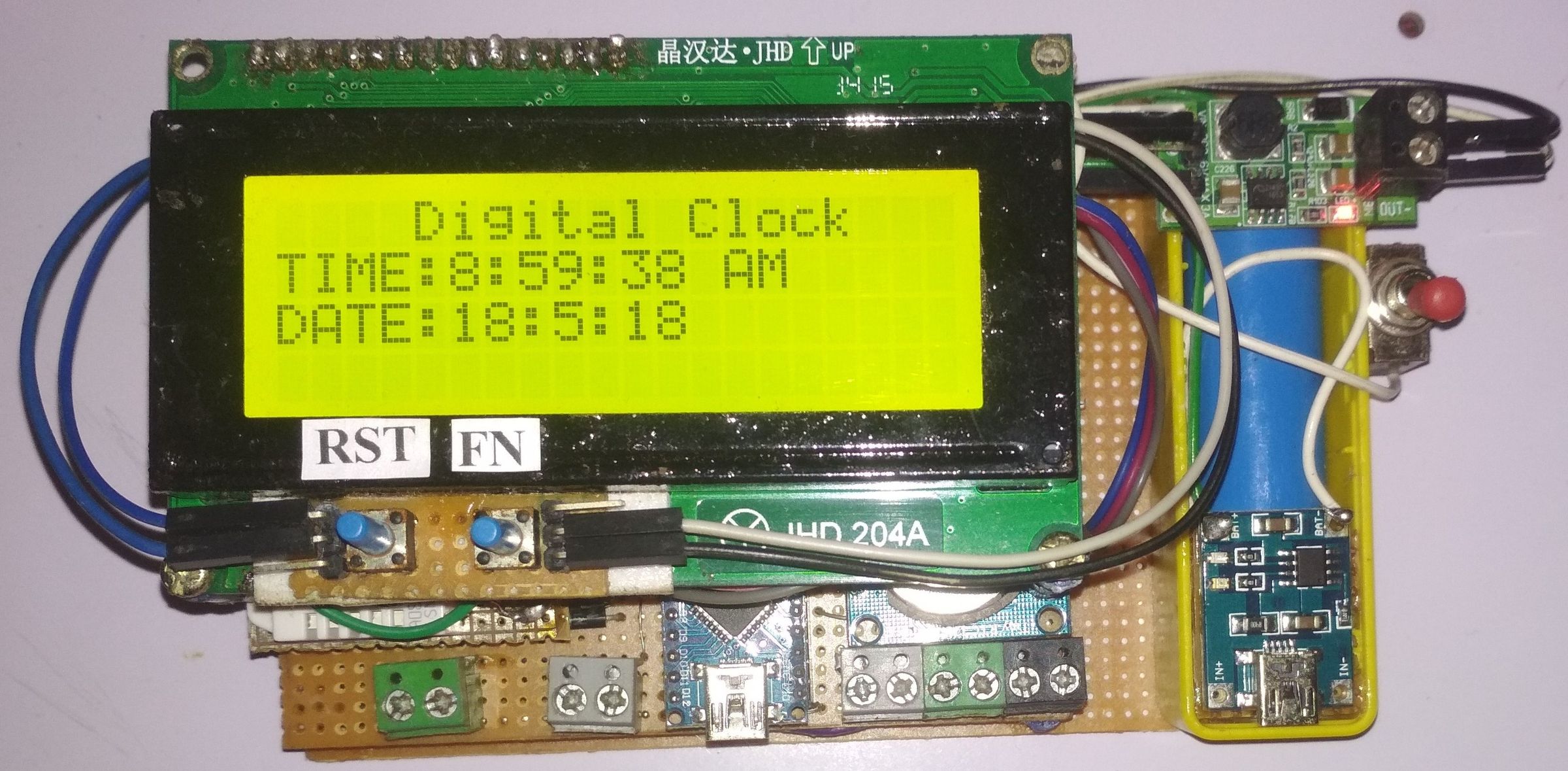 Oscilloscope,Frequency Counter and Component Tester Using Arduino : 24 ...