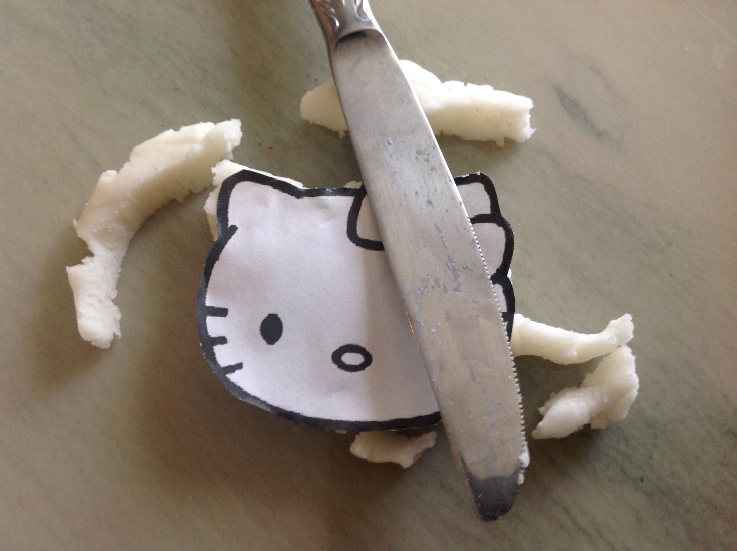 Polymer Clay Hello Kitty Waffle : 6 Steps - Instructables