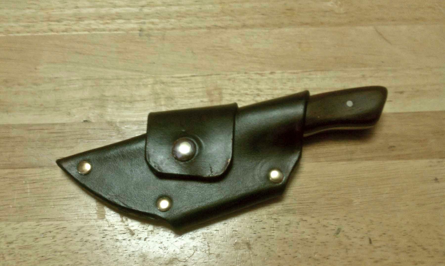 Make a Stitchless Horizontal Carry Sheath... - Instructables