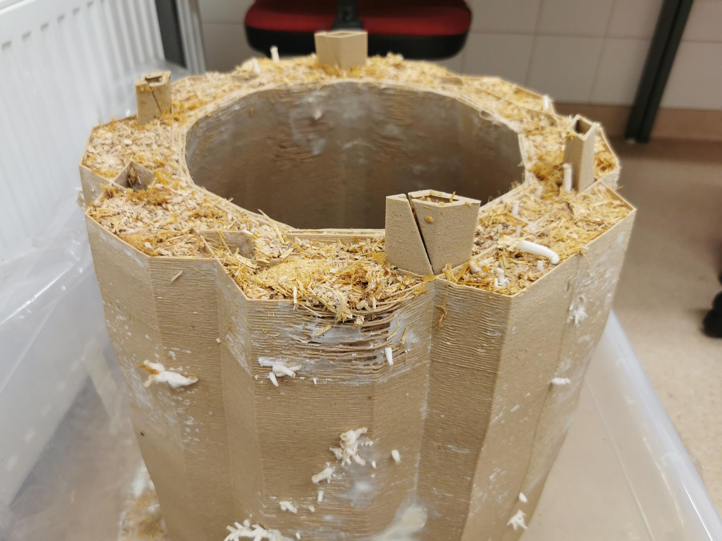3D Printed and Mycelium Grown Beehives : 9 Steps (with Pictures) - Instructables