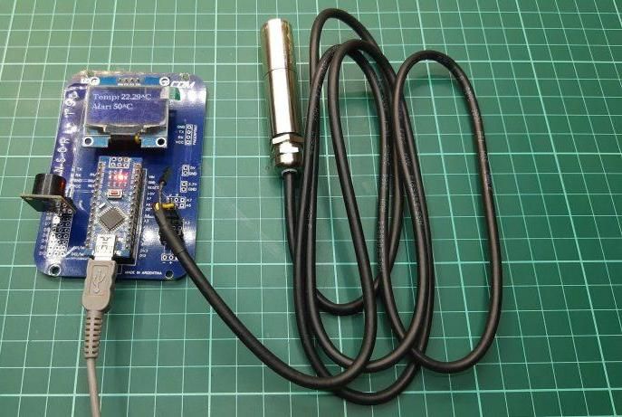 Non-contact High Temperature Alarm Using TS01 Sensor - Instructables