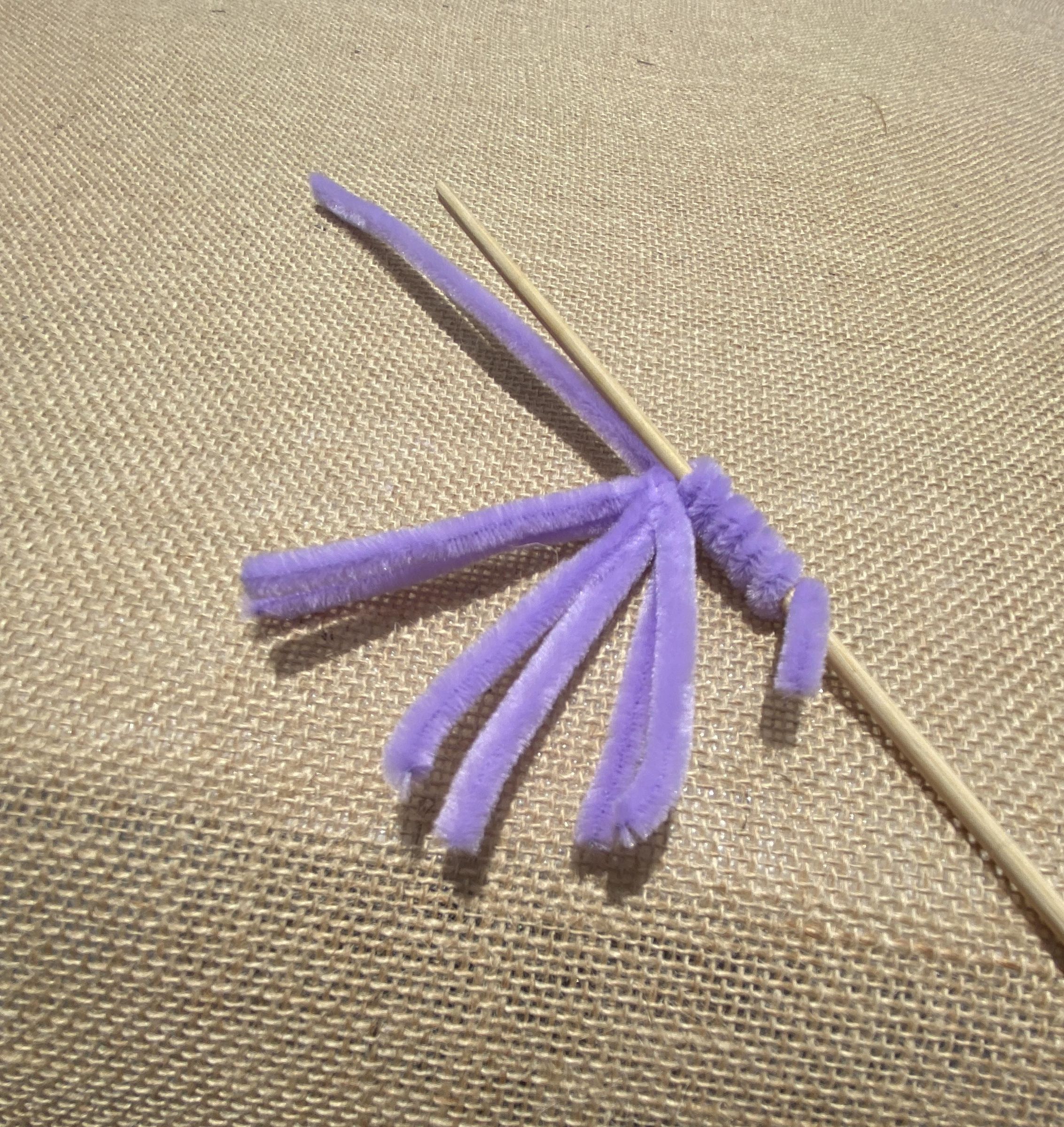 Purple Flowers With Pipe Cleaners : 13 Steps (with Pictures ...