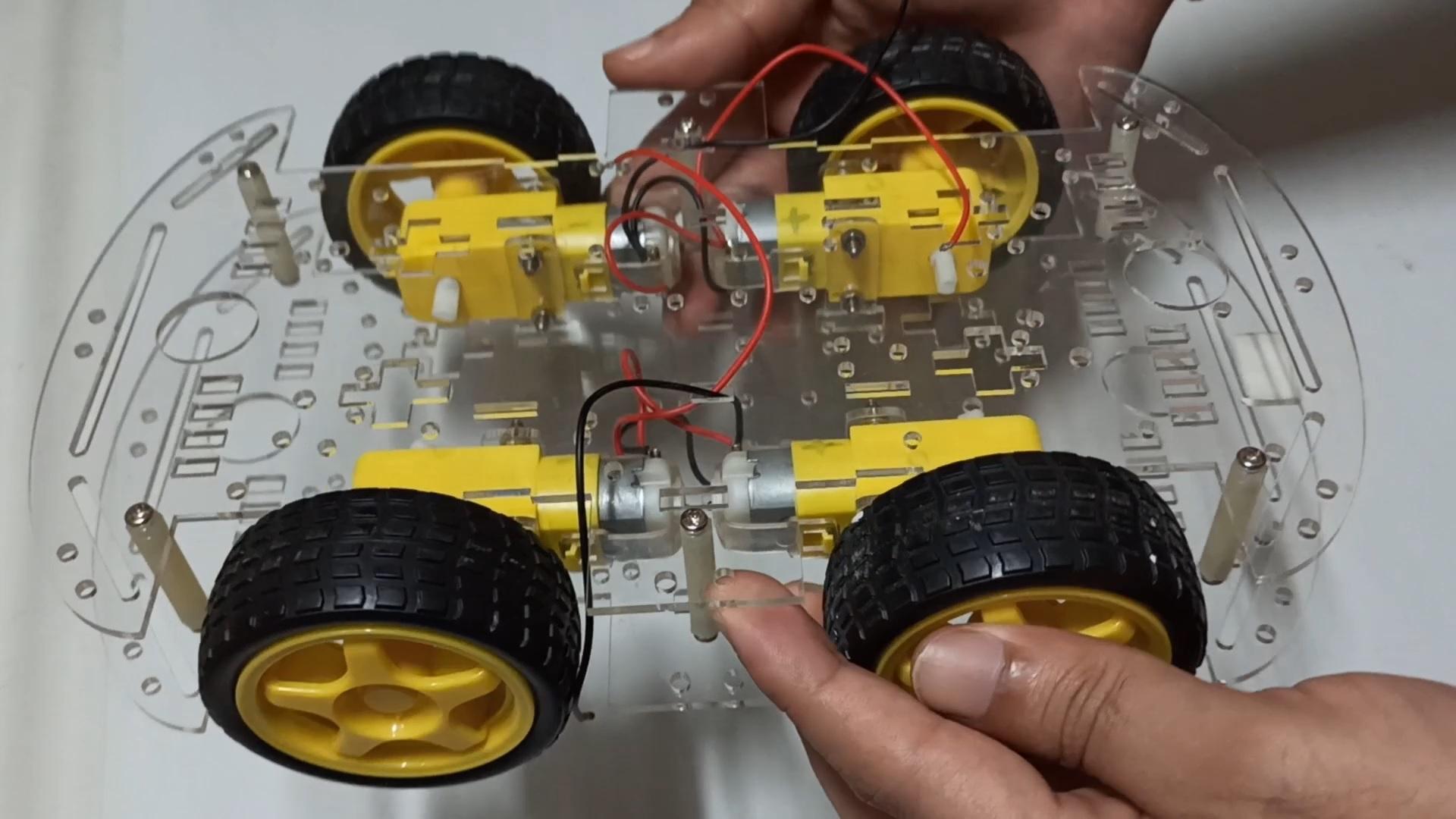 DIY | Hand Gestures Controlled Car Using Arduino | NRf24l01 | MPU6050 ...