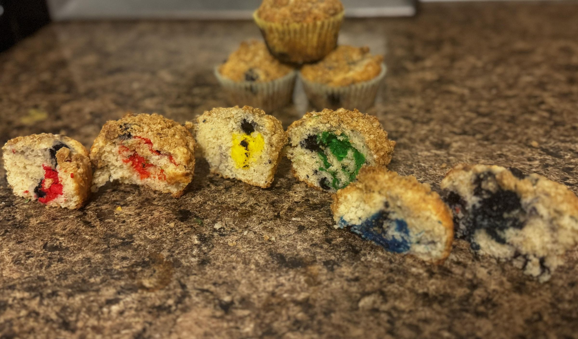 Rainbow Cream Cheese Muffins : 9 Steps (with Pictures) - Instructables