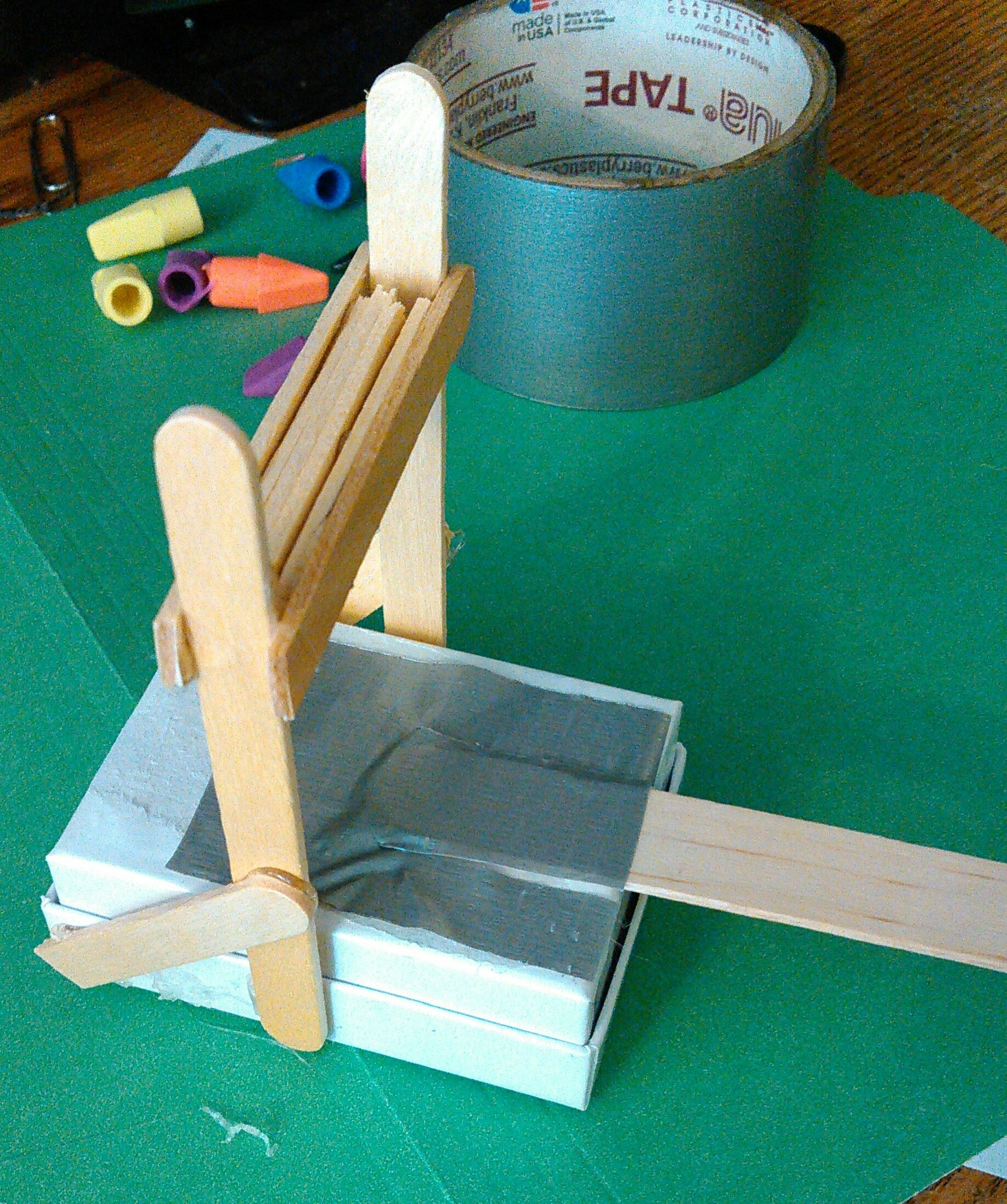 Desktop Catapult With Storage : 10 Steps (with Pictures) - Instructables