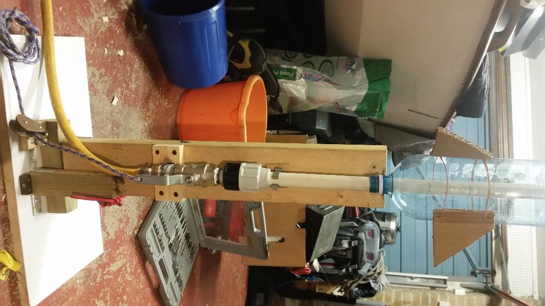 Launcher for Air Rockets and Corks, Using a Garden Hose : 7 Steps (with ...