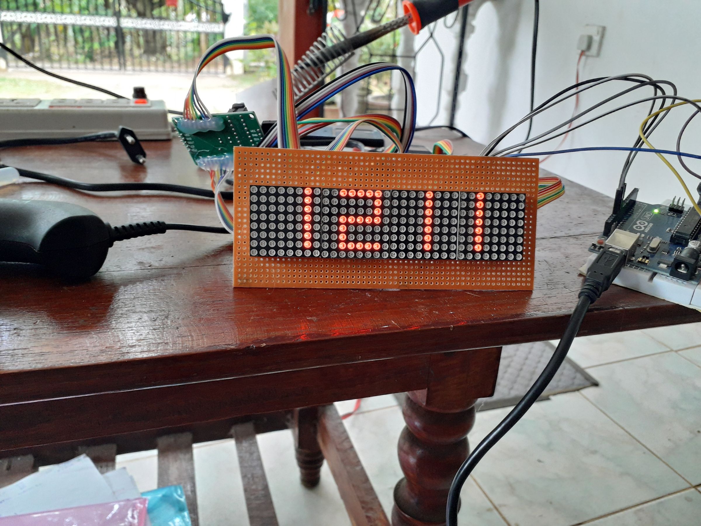 Arduino Matrix Clock : 6 Steps - Instructables