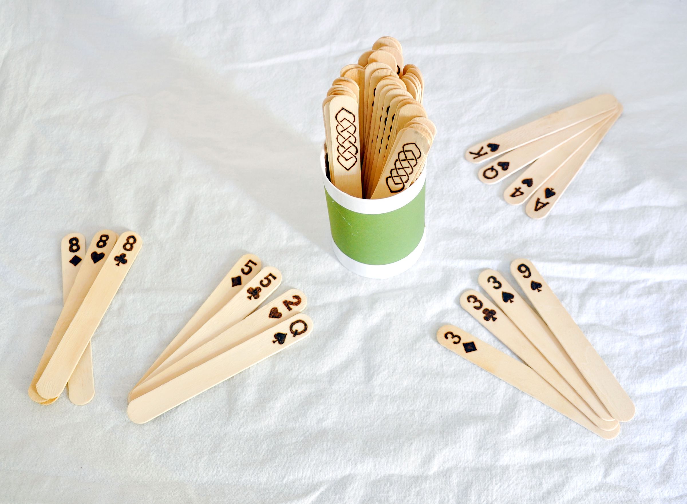 Popsicle Stick Playing Cards : 8 Steps (with Pictures) - Instructables