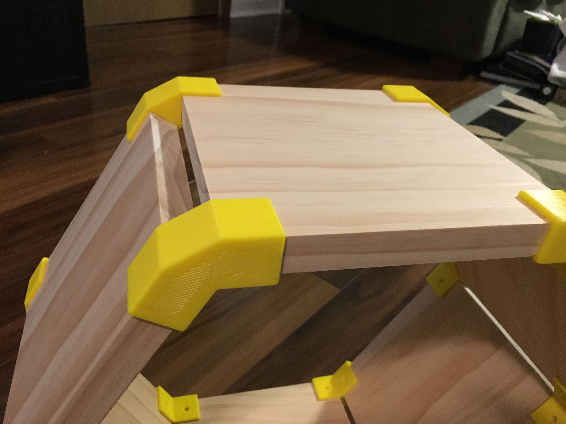Custom Hexagon Shelves Using 3D Printing : 6 Steps (with Pictures ...