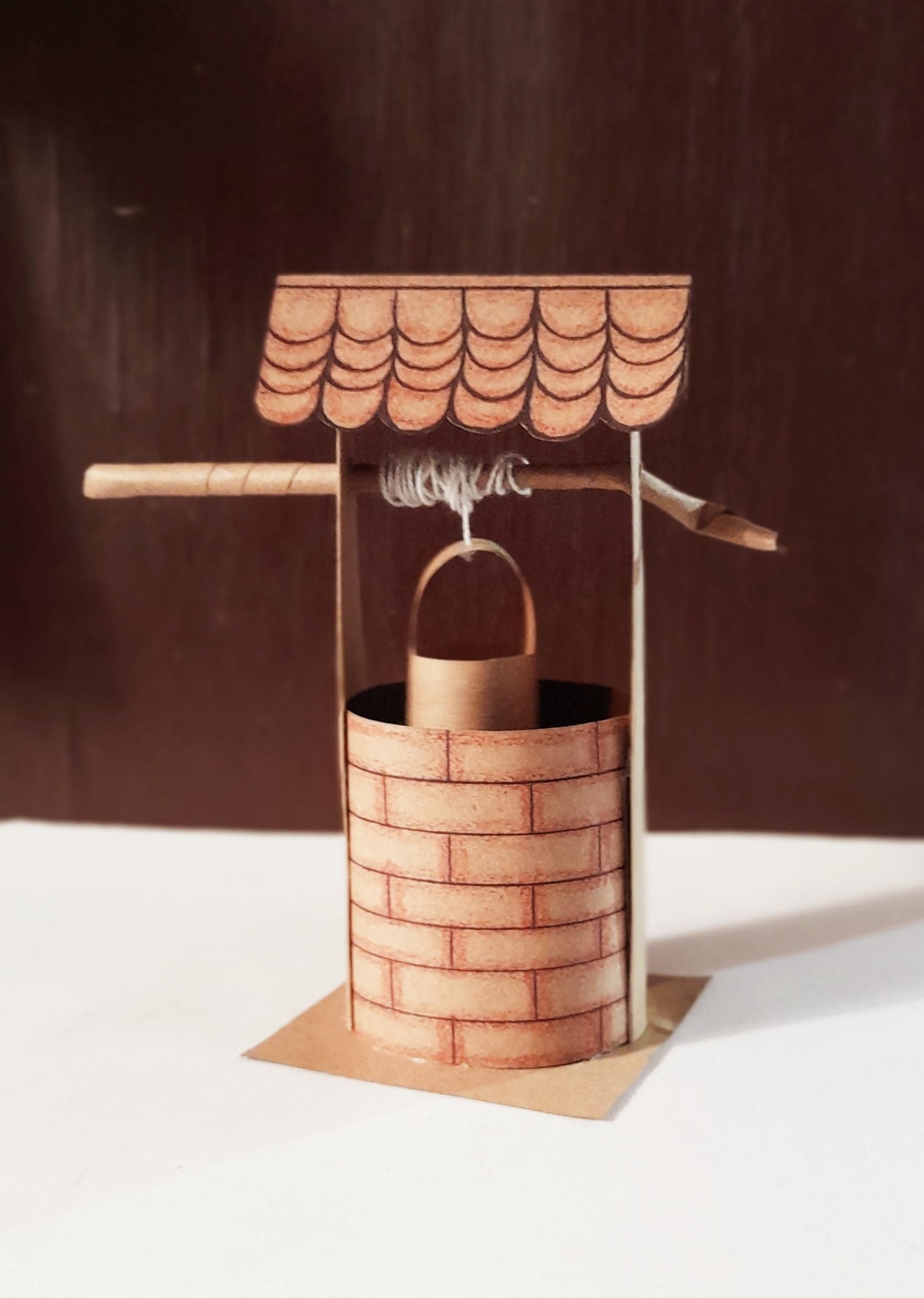A Working Model of Well From Paper : 3 Steps - Instructables