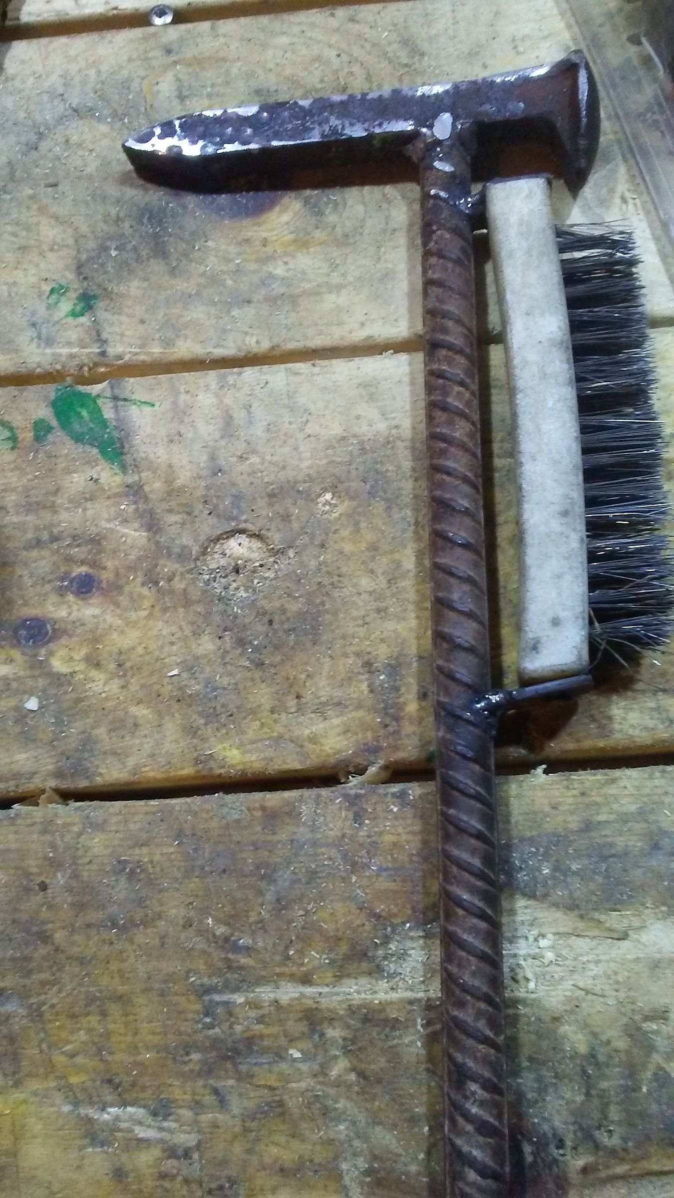 Make a Post Apocalyptic Chipping Hammer : 6 Steps - Instructables