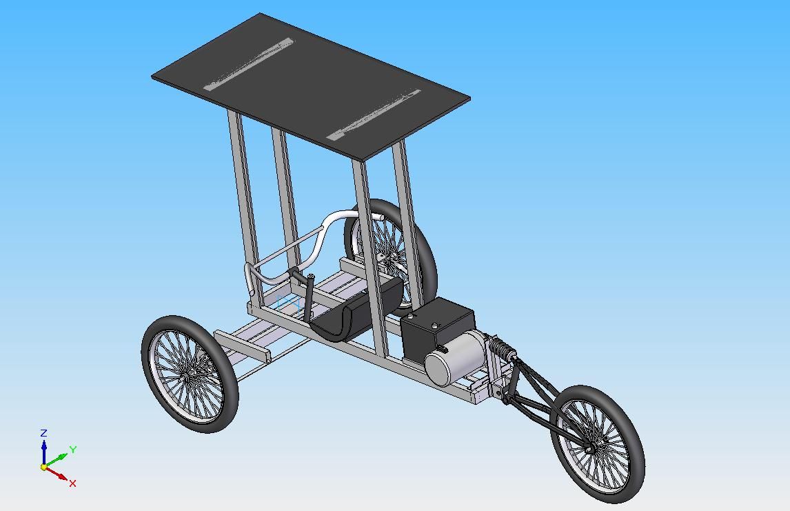 Solar Powered Reverse Trike : 10 Steps (with Pictures) - Instructables