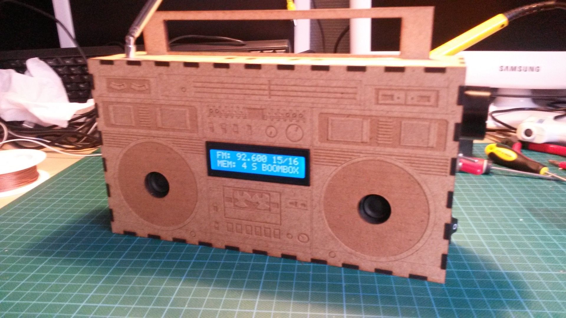 Wooden BoomBox : 5 Steps (with Pictures) - Instructables