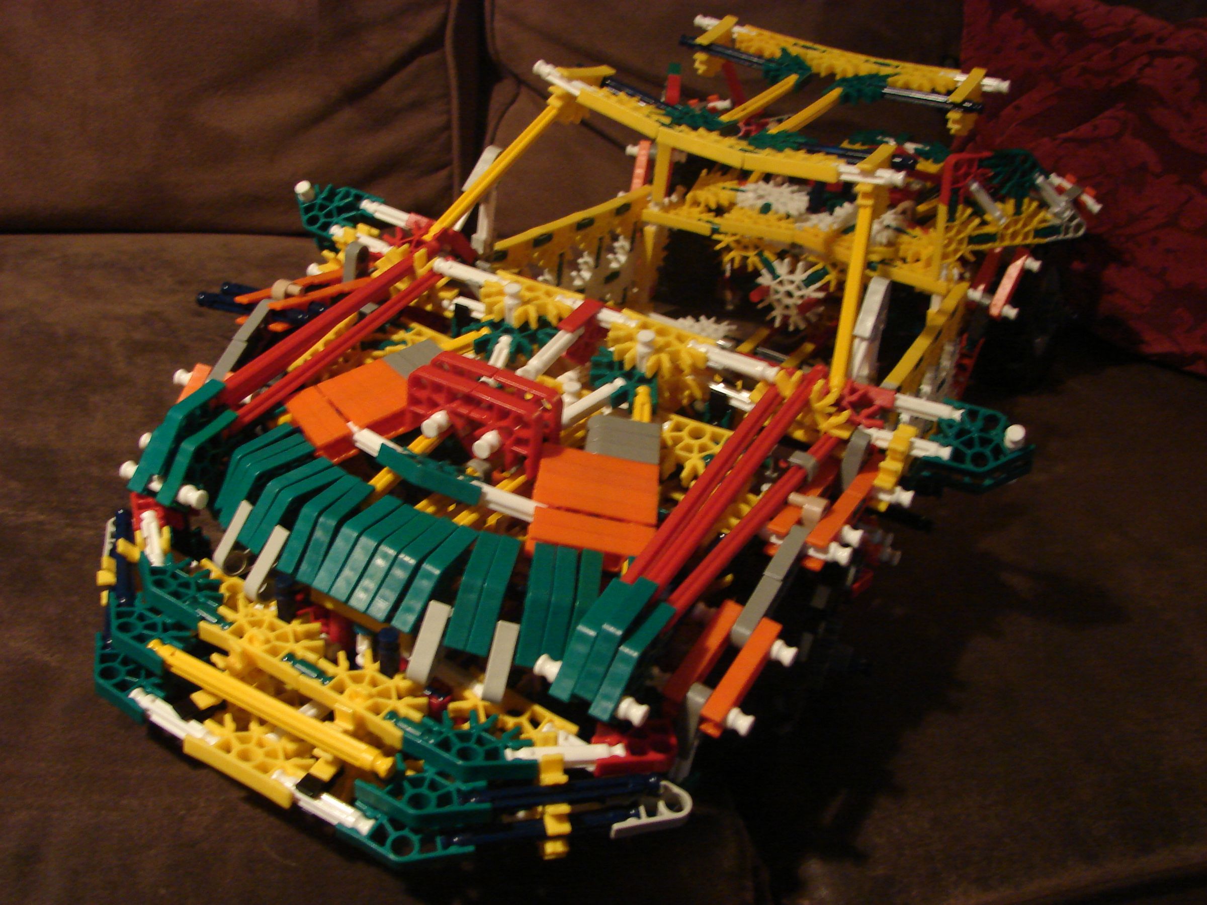 Knex Car With Suspension and Steering - Instructables