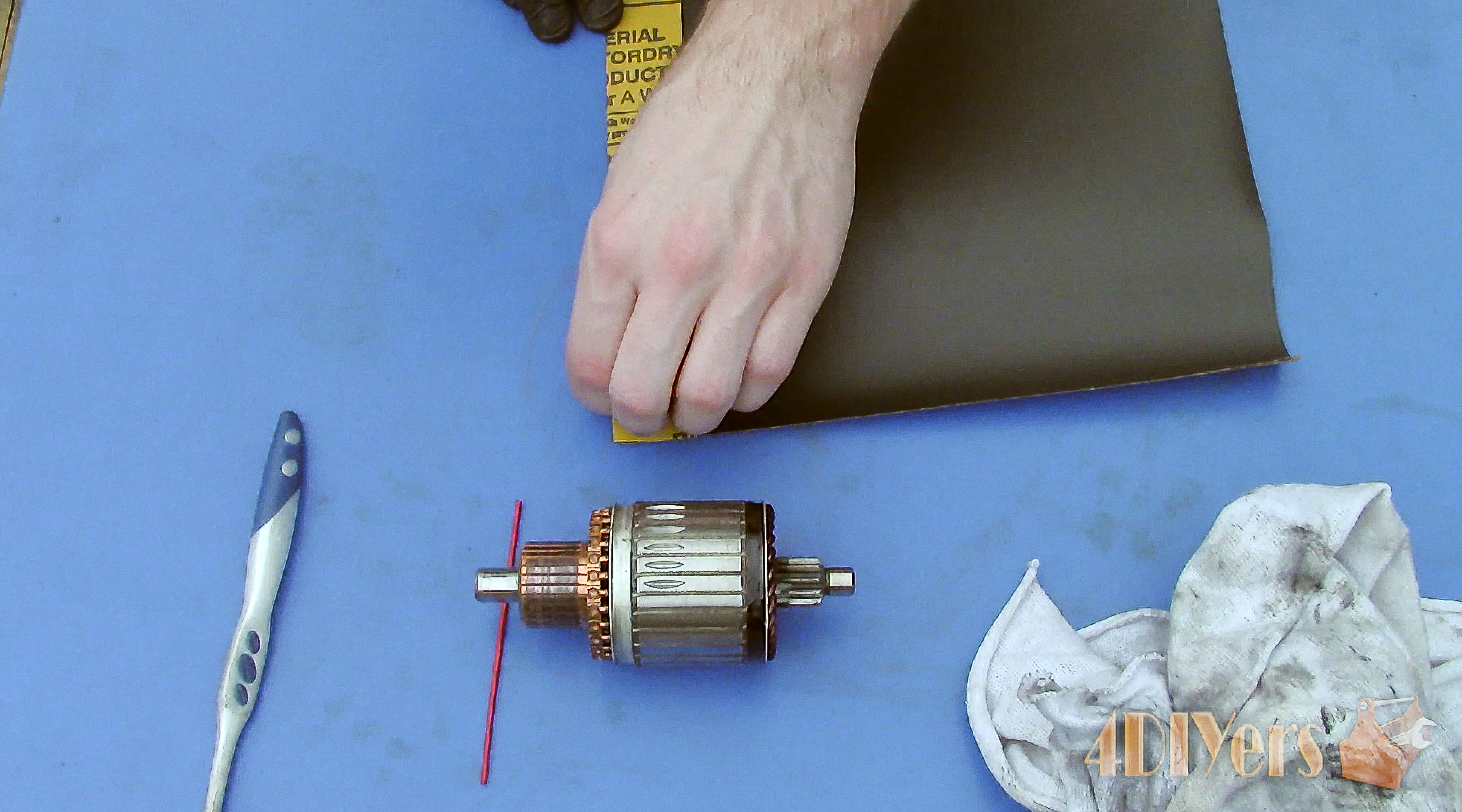 How to Clean the Commutator of an Armature : 4 Steps - Instructables