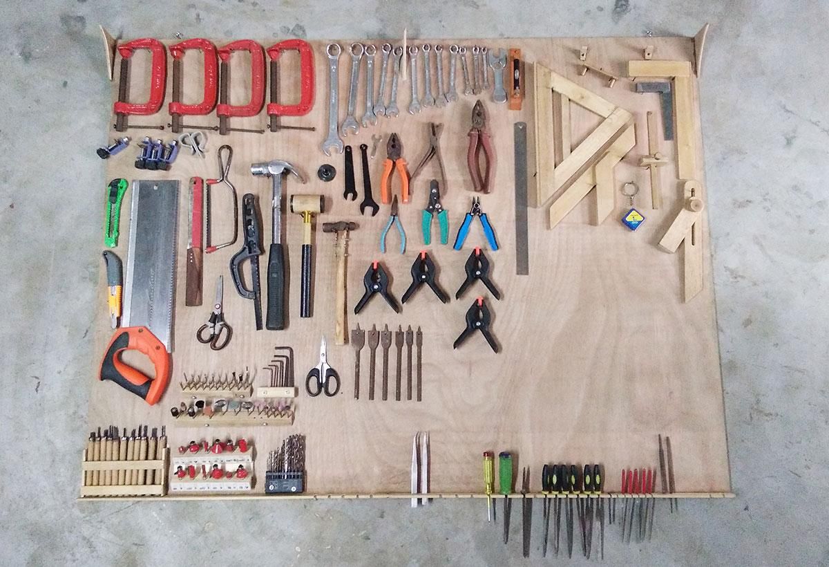 DIY Workshop Tool Organizer Board : 11 Steps (with Pictures) - Instructables