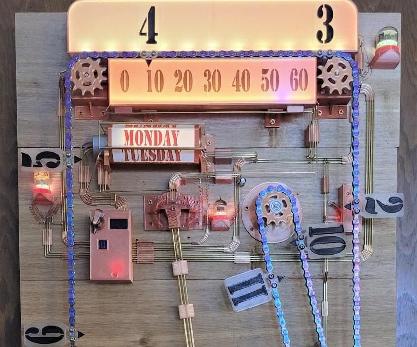 Bike Chain Clock : 4 Steps (with Pictures) - Instructables
