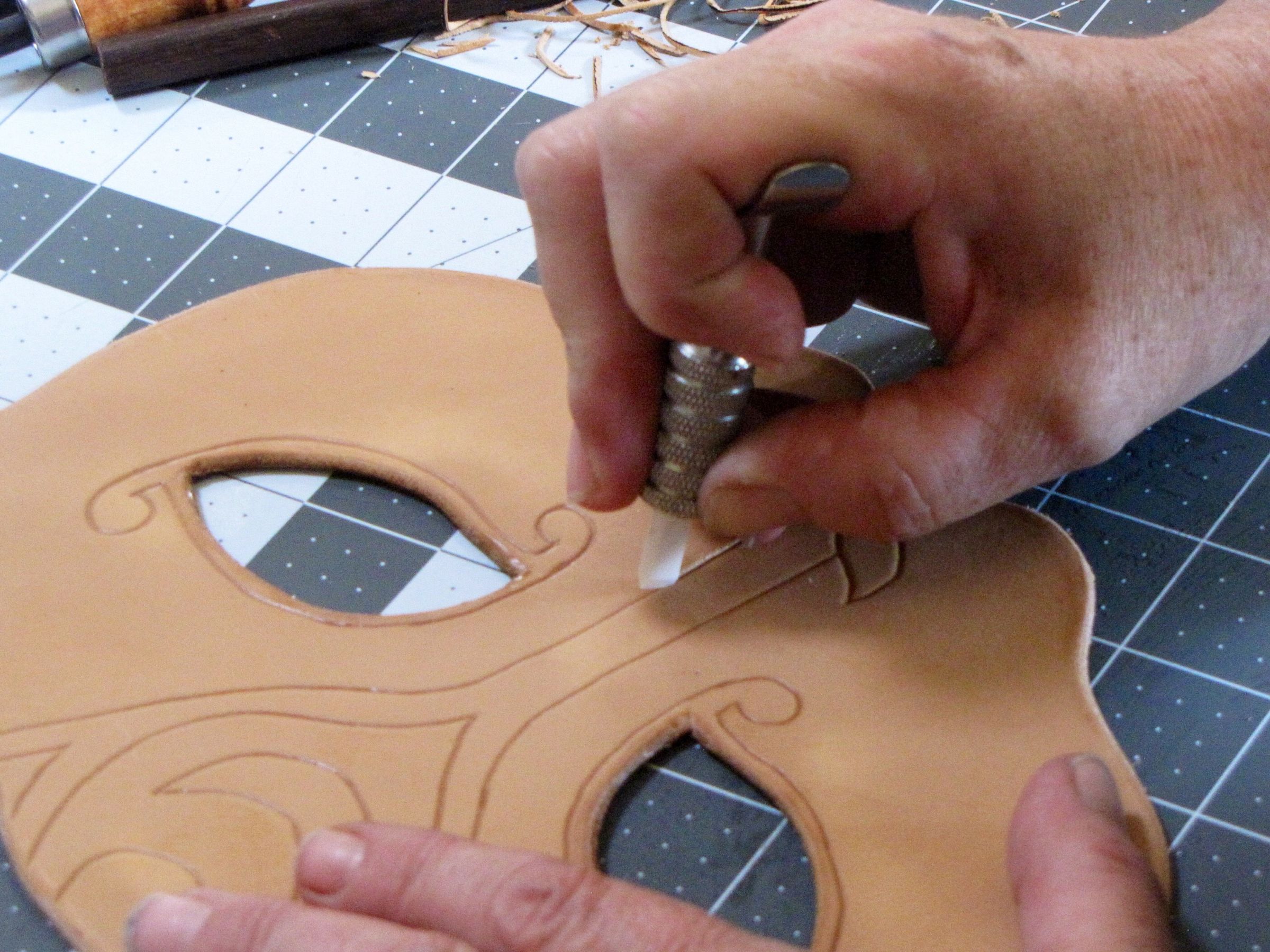 Sculpted Leather Mask Tutorial : 9 Steps (with Pictures) - Instructables