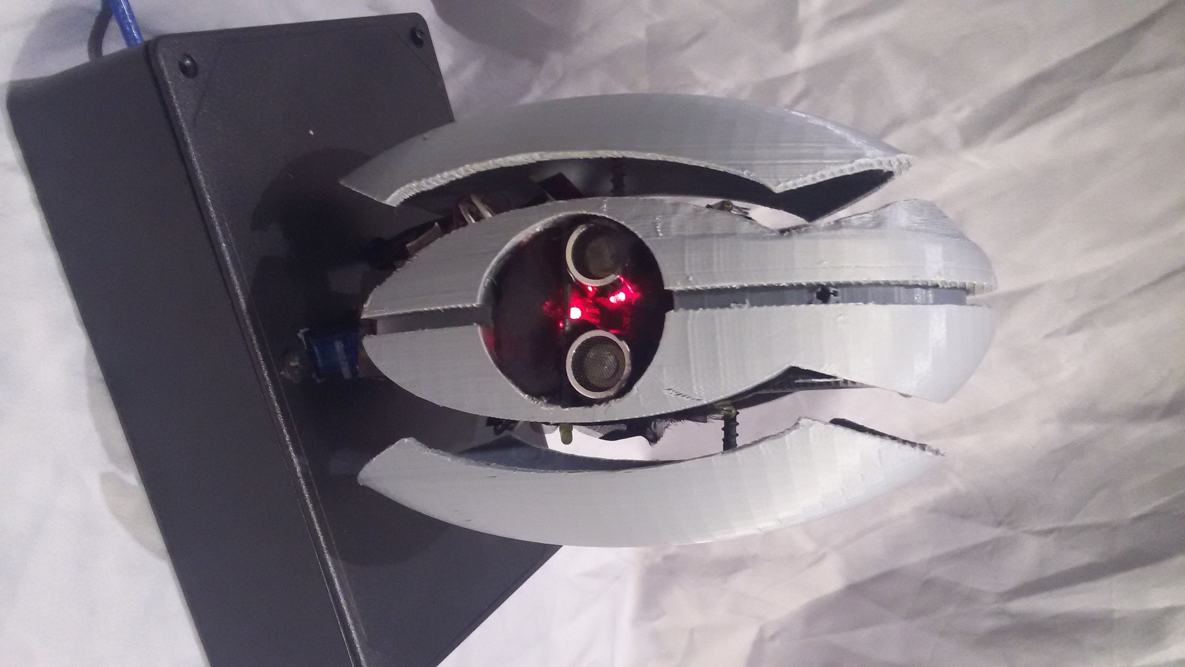 Portal Two Sentry Turret by Arduino Uno : 6 Steps (with Pictures ...