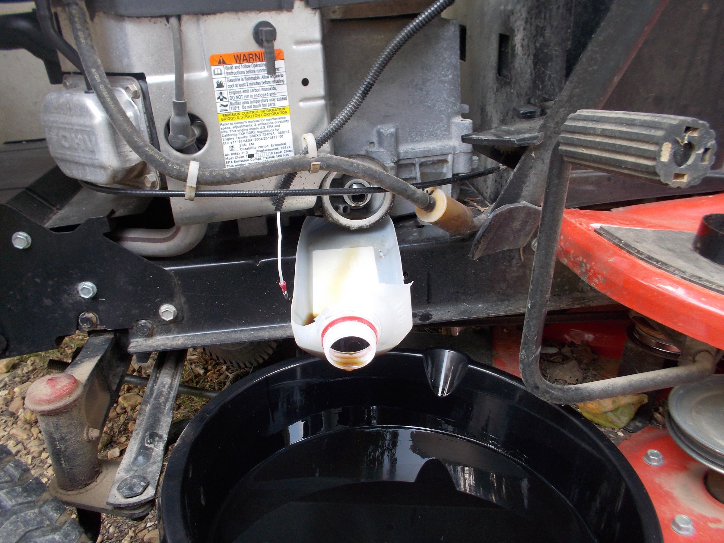 Briggs & Stratton Low Oil Pressure Indicator, V-Twin : 6 Steps ...