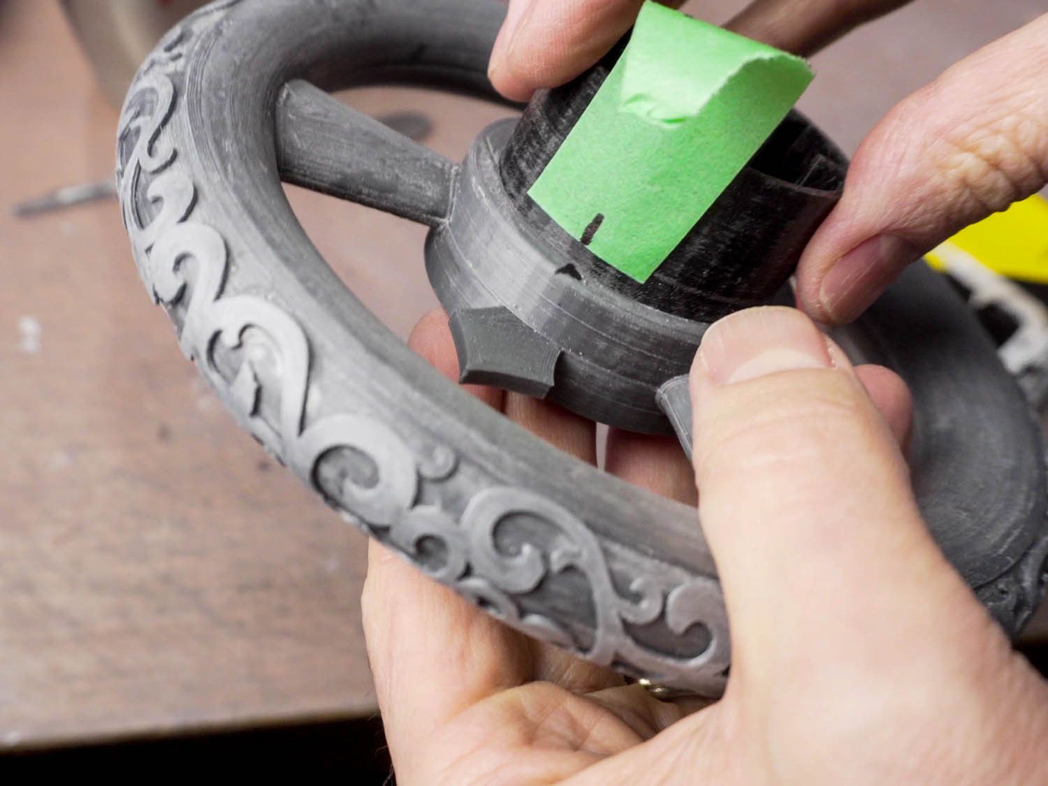 3D Printing Project: Steampunk Tap Valve Handle : 21 Steps (with ...