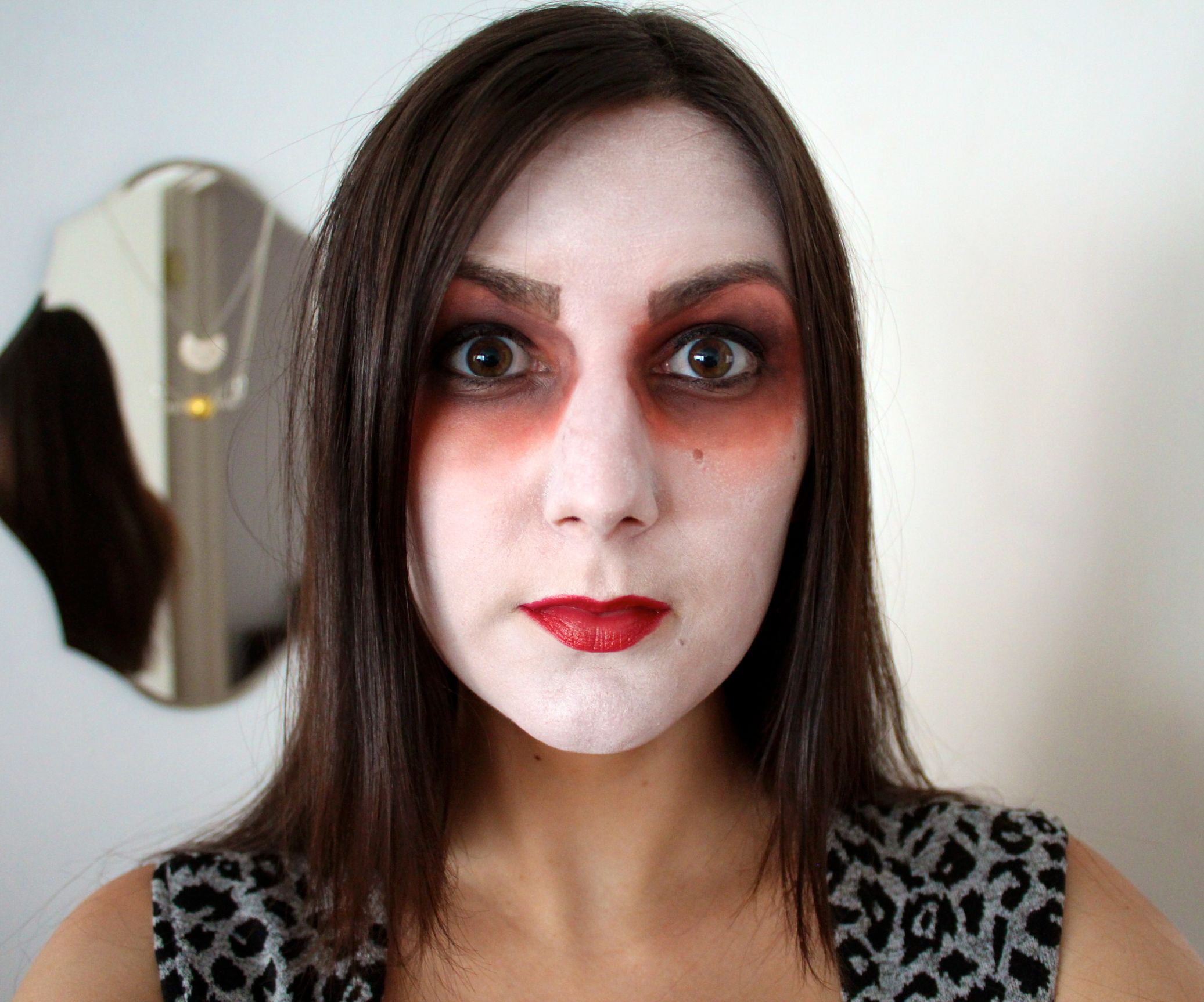 Voodoo Doll Makeup