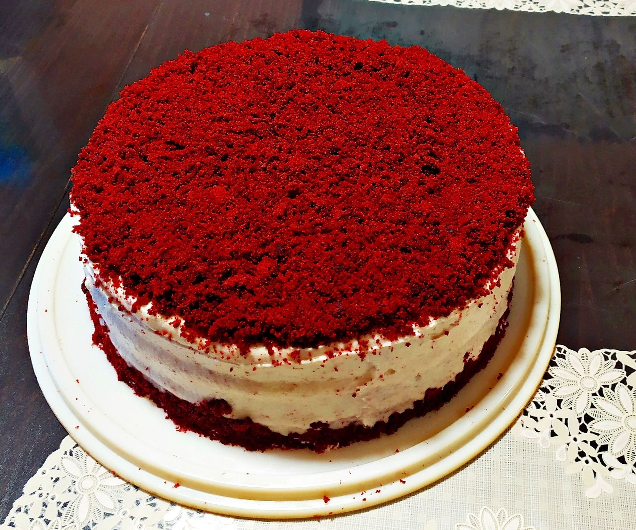 The Most Delicious Red Velvet Cake : 13 Steps (with Pictures ...