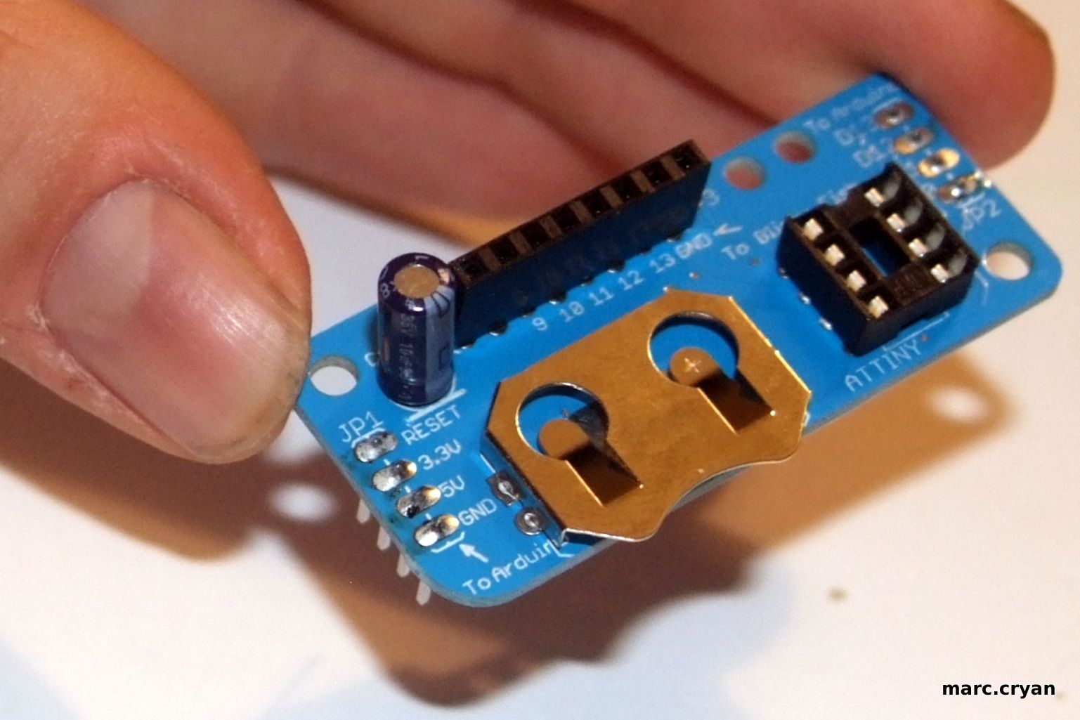 Fish Out of Water - ATtiny Board Used With Arduino : 18 Steps ...