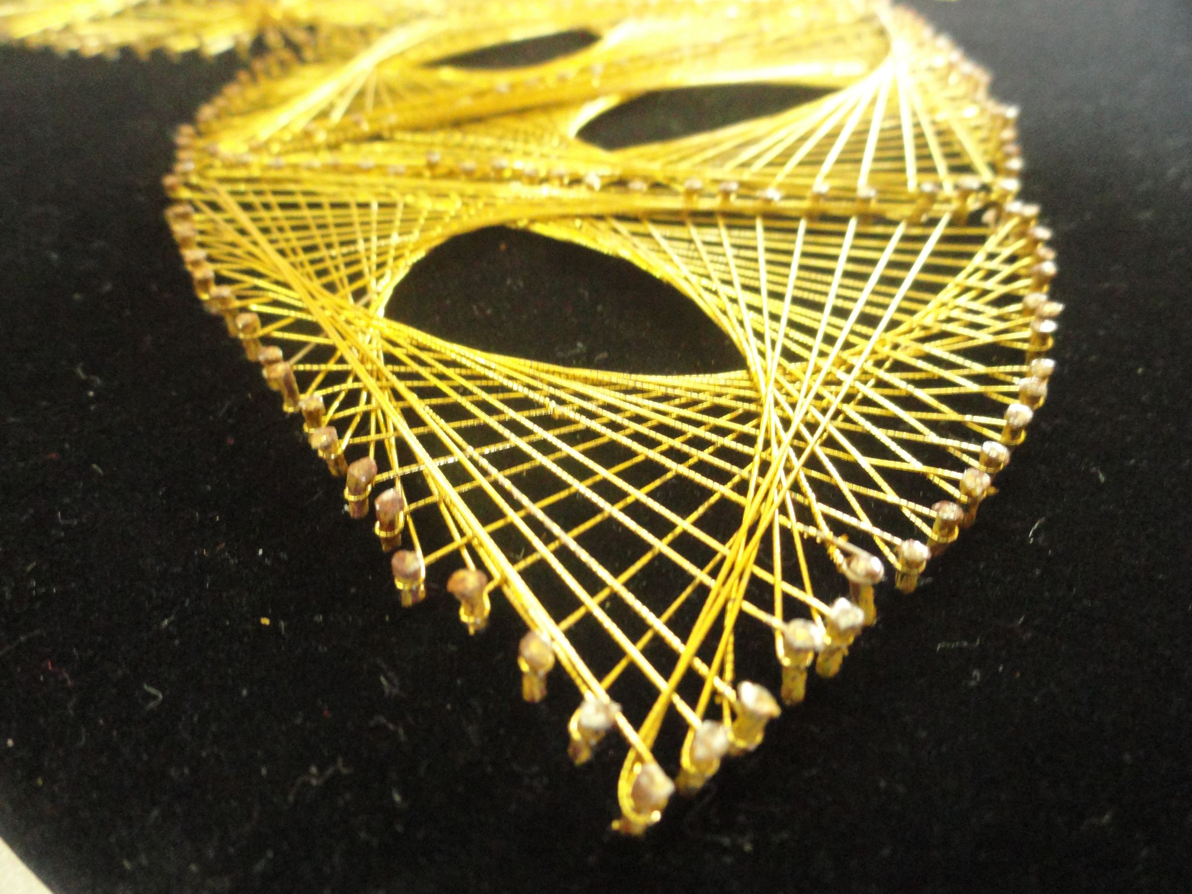 String Butterfly ( String - Nail Art ) : 9 Steps (with Pictures ...