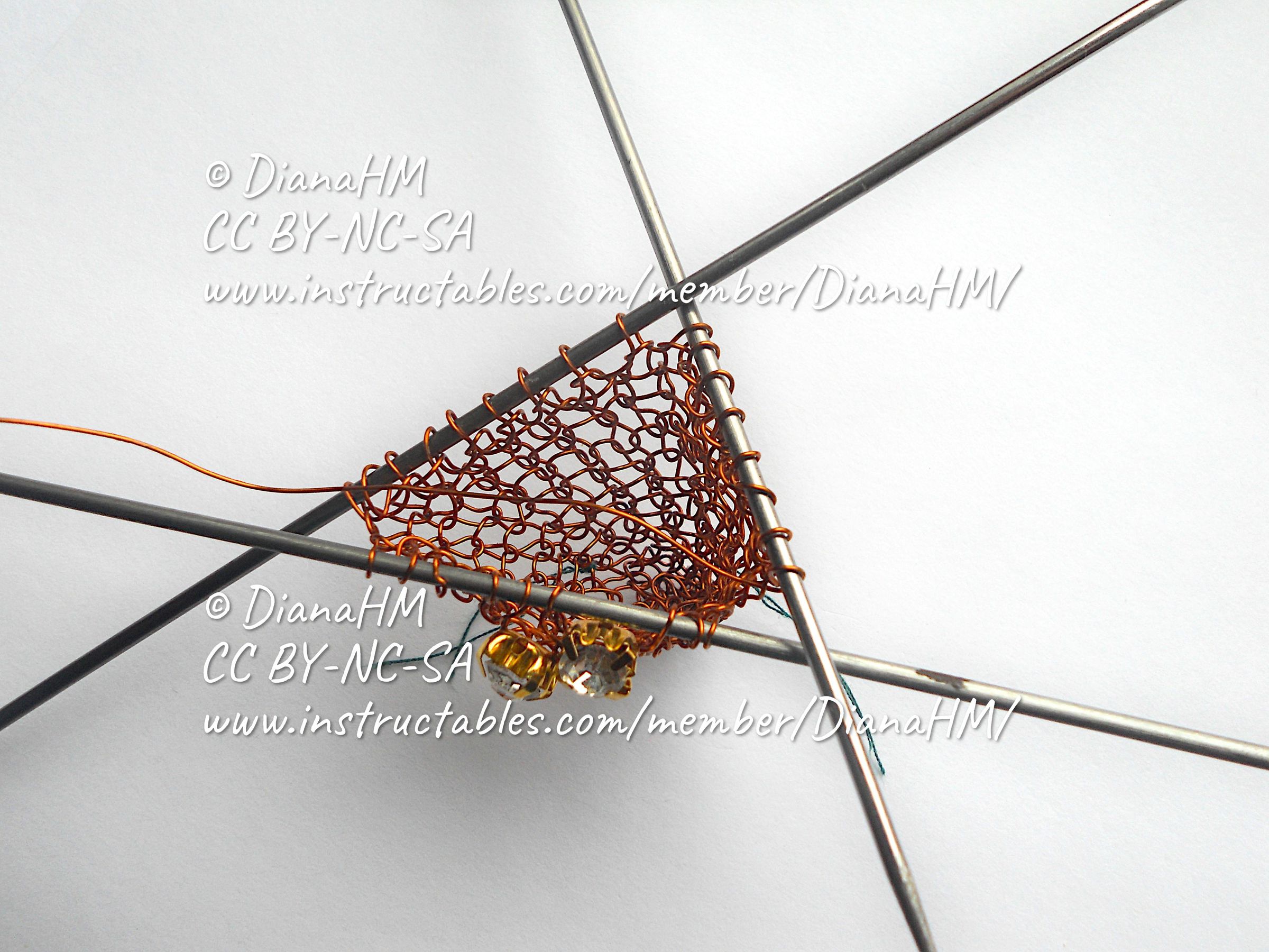 Knitted Wire Heart Pendant : 16 Steps (with Pictures) - Instructables